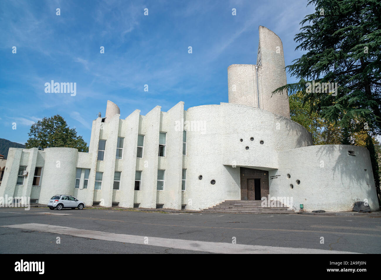 Kvareli, Georgia - 08.10.2019: Georgian poet and public figure Ilia ...