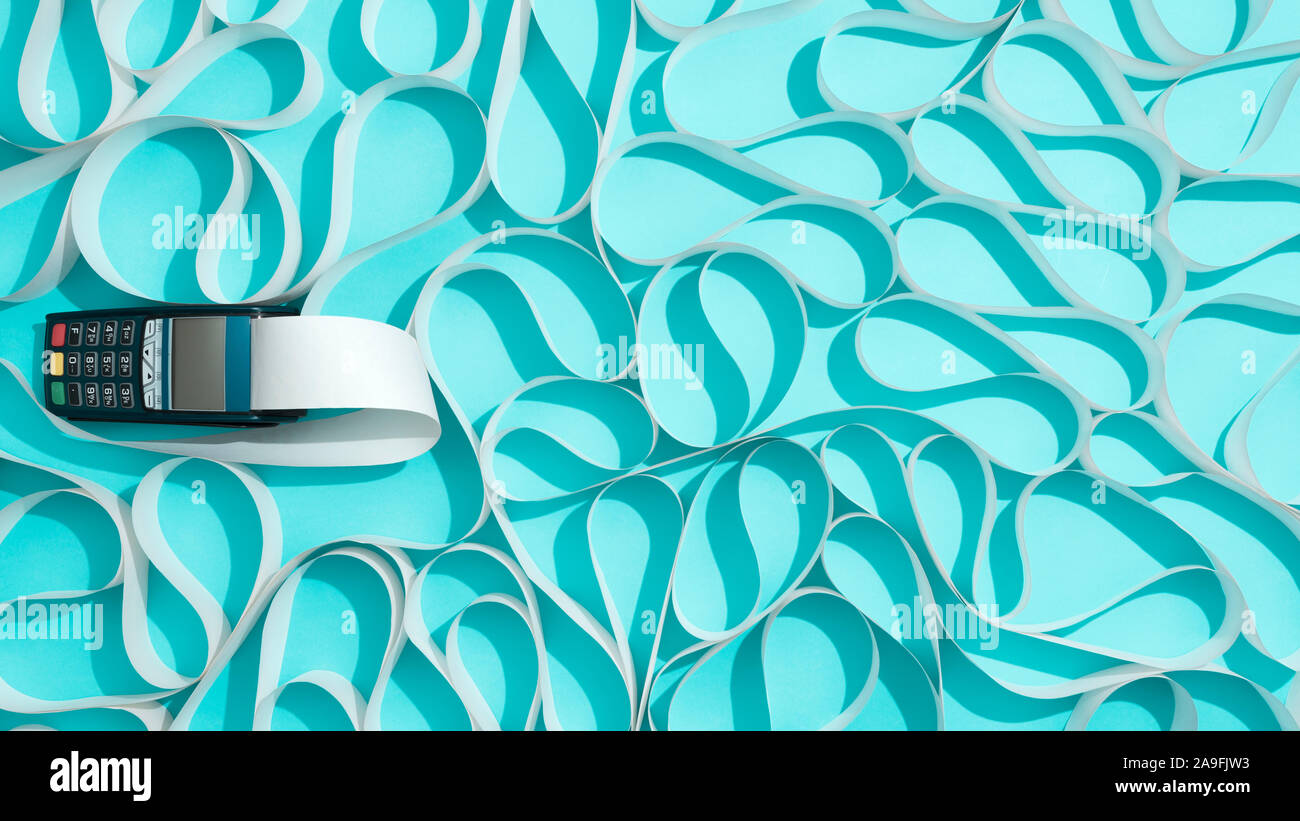 Long shopping receipt hi-res stock photography and images - Alamy