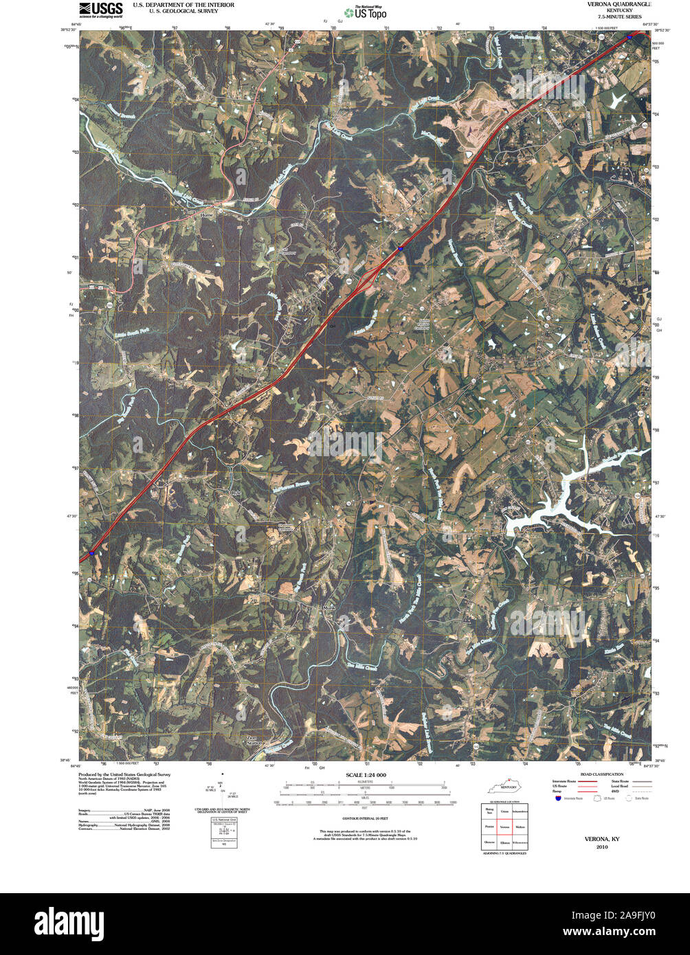 Map of verona Cut Out Stock Images & Pictures - Alamy