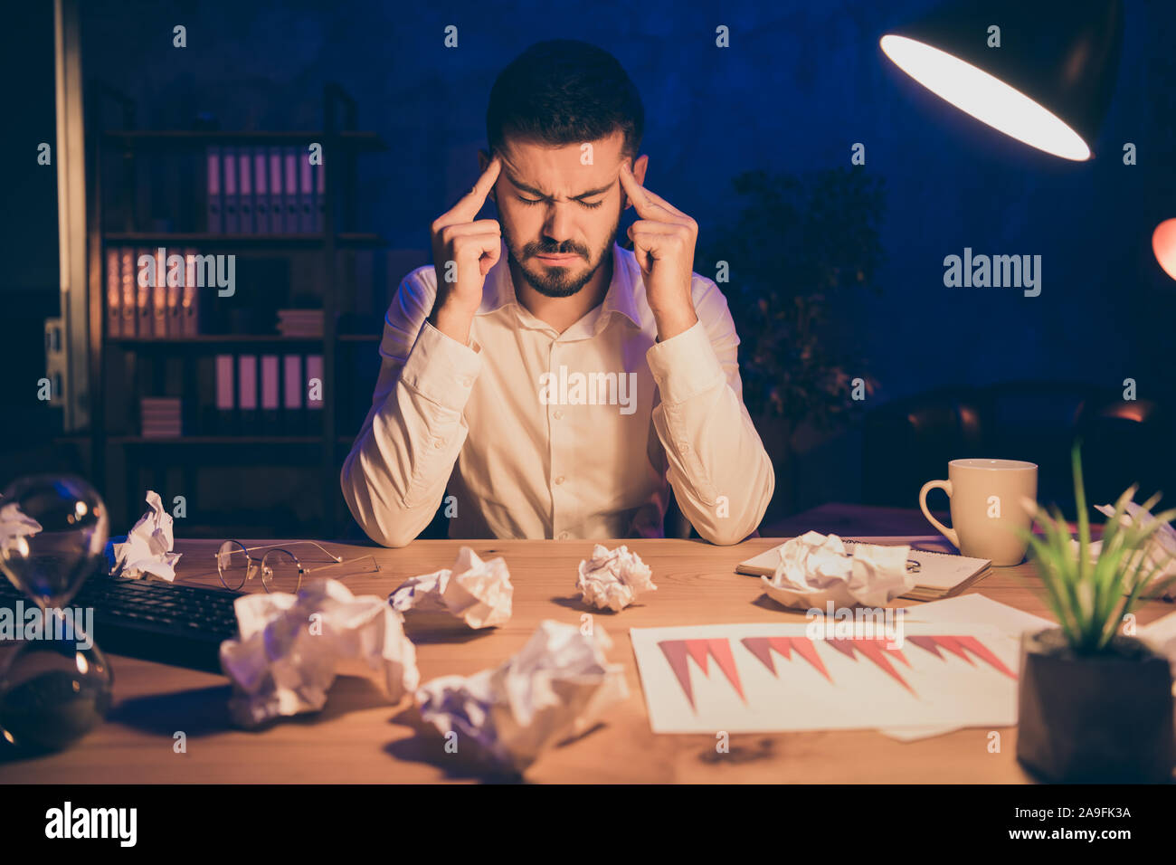 Crumpled photo of man hi-res stock photography and images - Alamy