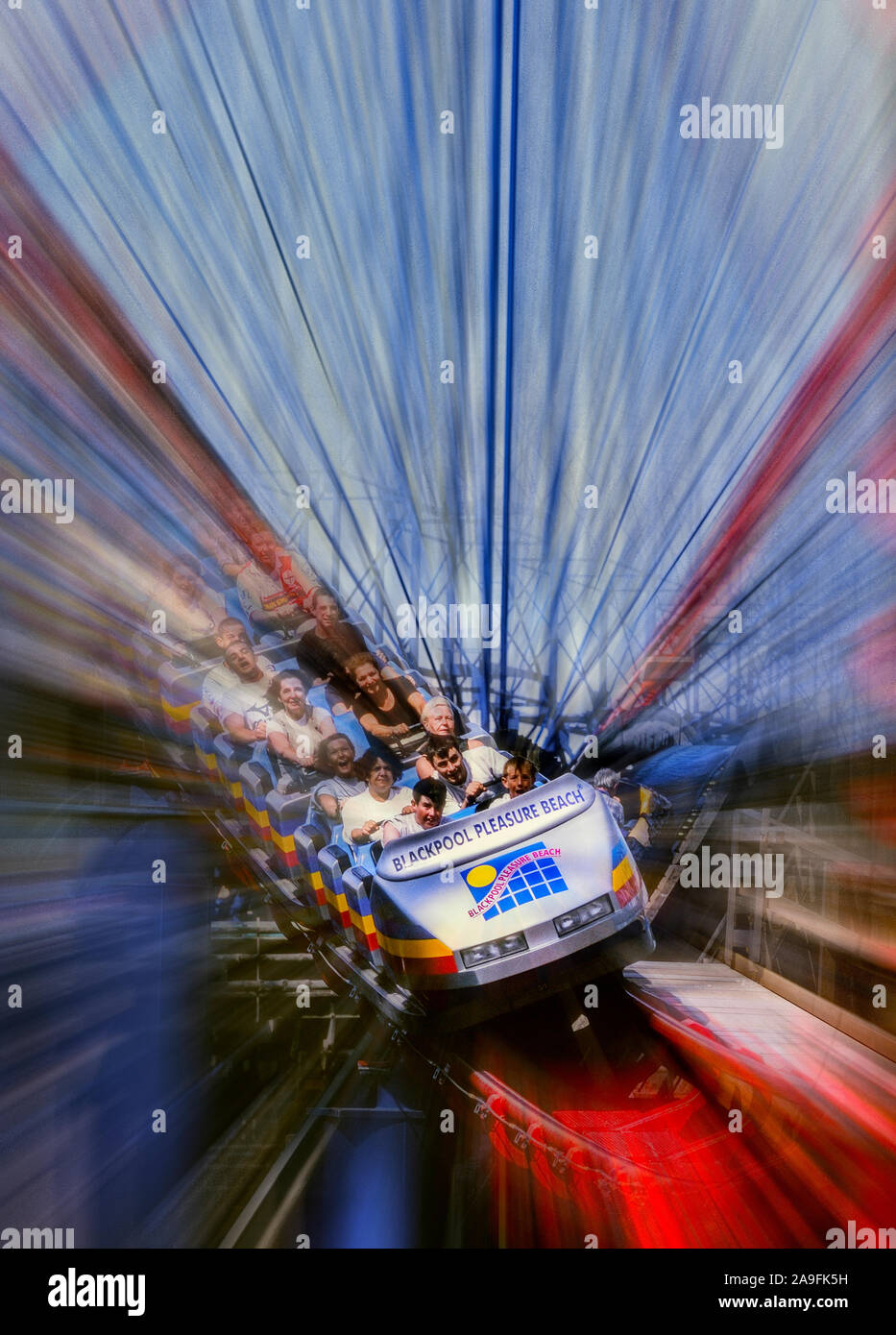 Big one steel roller coaster hi-res stock photography and images - Alamy