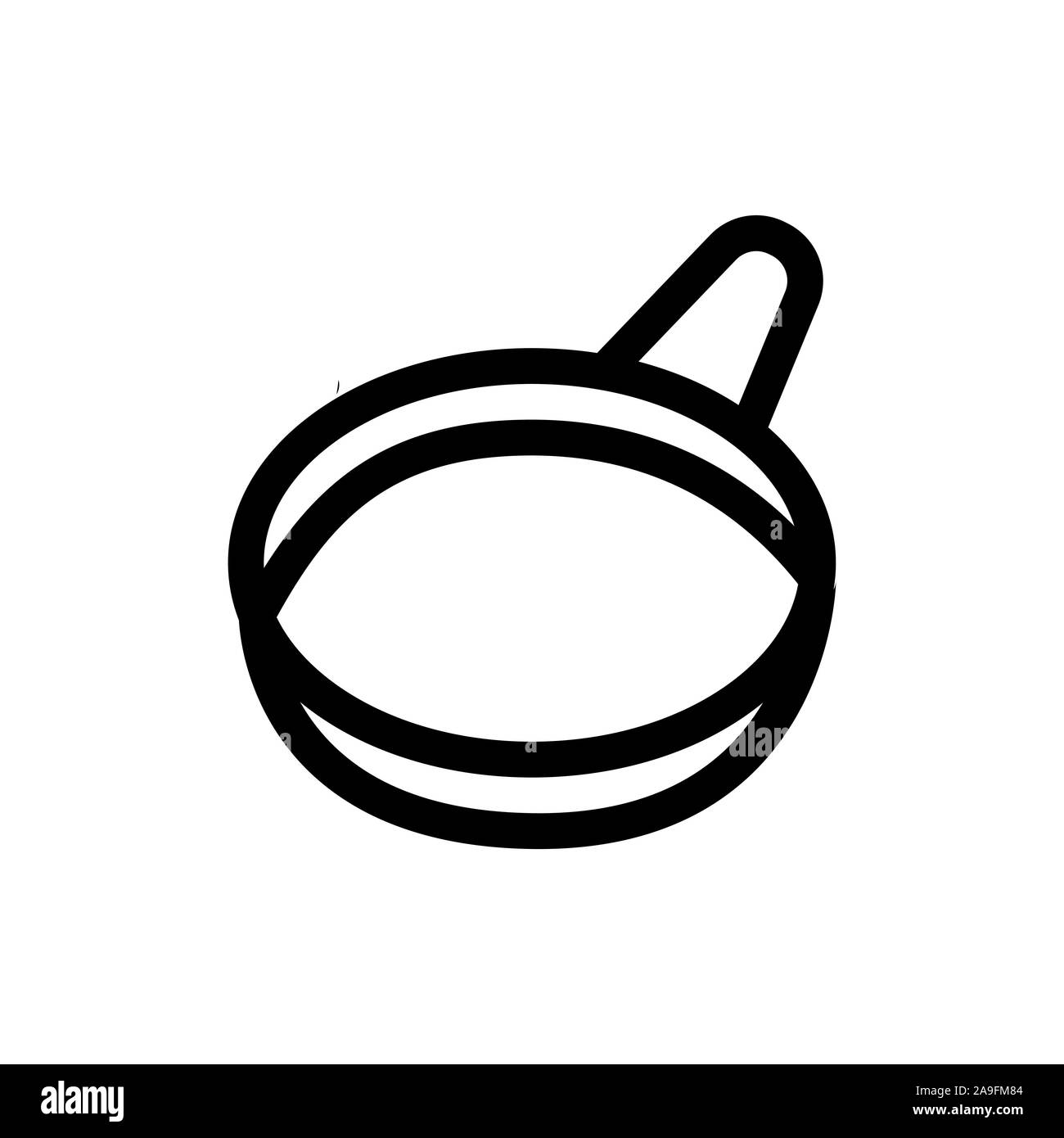 Pan icon vector, Cooking line icon Stock Vector Image & Art - Alamy