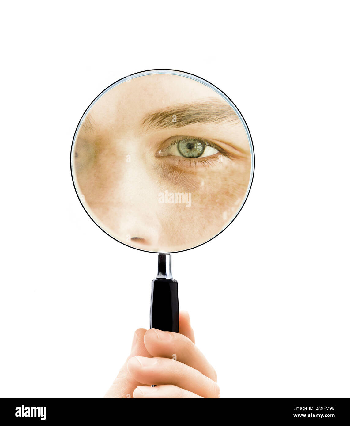 Peering through glass hi-res stock photography and images - Alamy