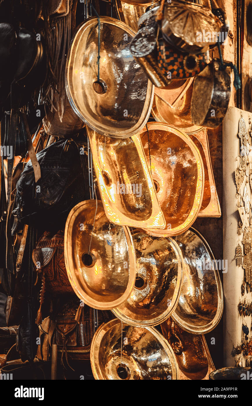 Traditional moroccan brass lantern hi-res stock photography and images ...