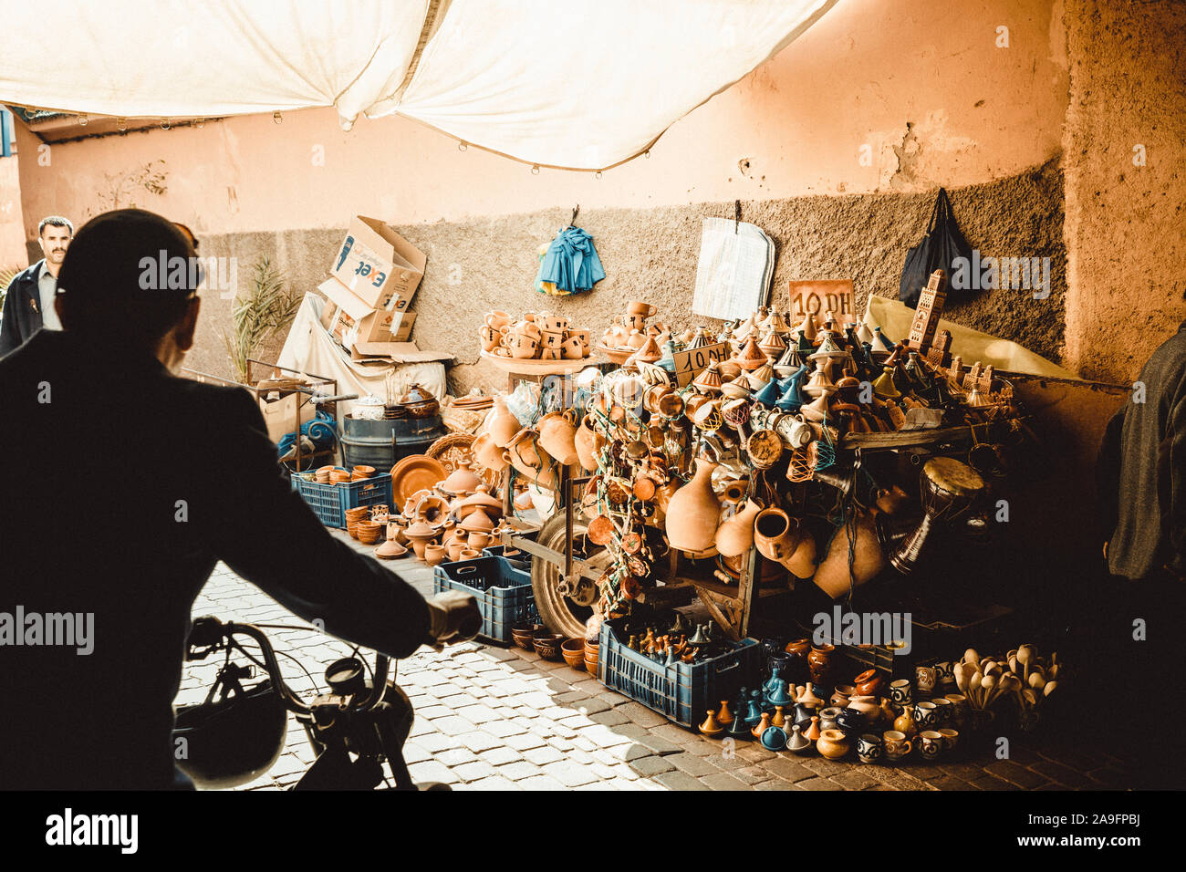 traditional street stalls the souk of marrakech Stock Photo - Alamy