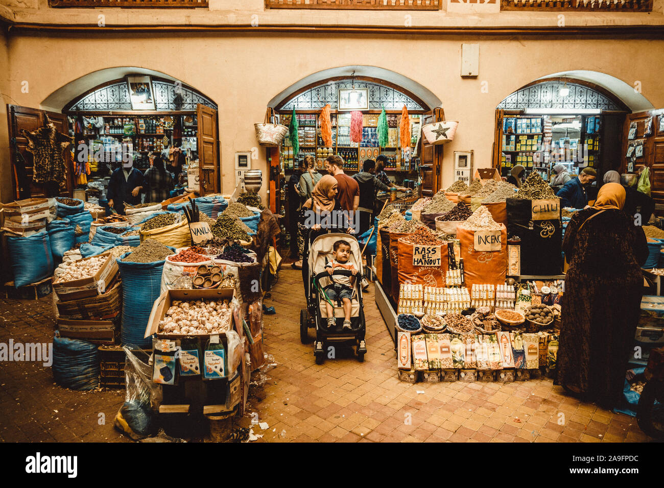 traditional stall selling spices Stock Photo - Alamy