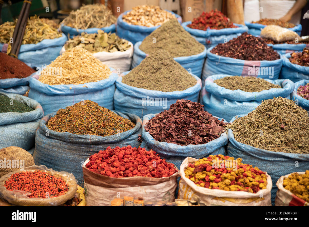traditional stall selling spices Stock Photo - Alamy
