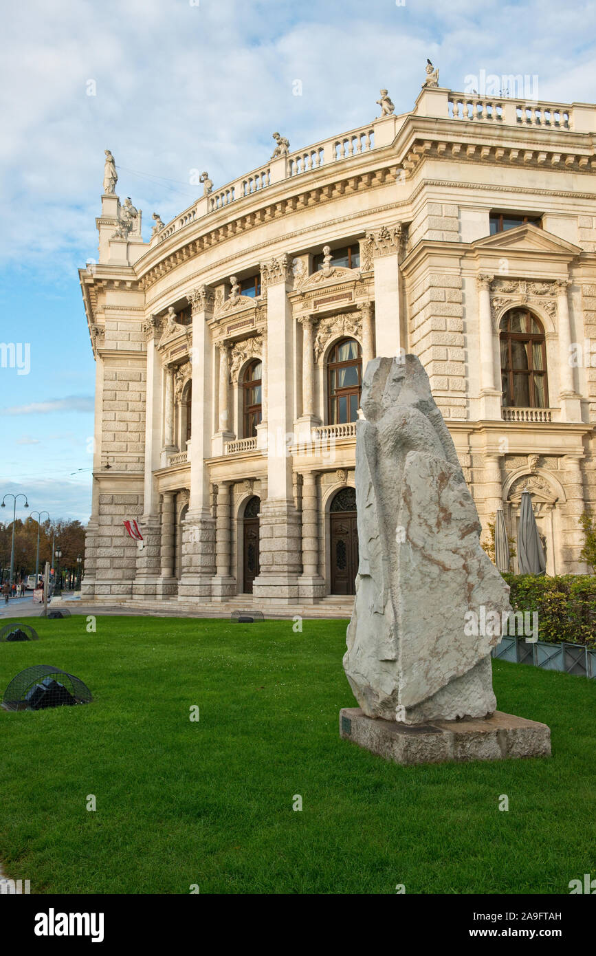 Austrian National Theatre. Burgtheater (Imperial Court Theatre). Vienna ...