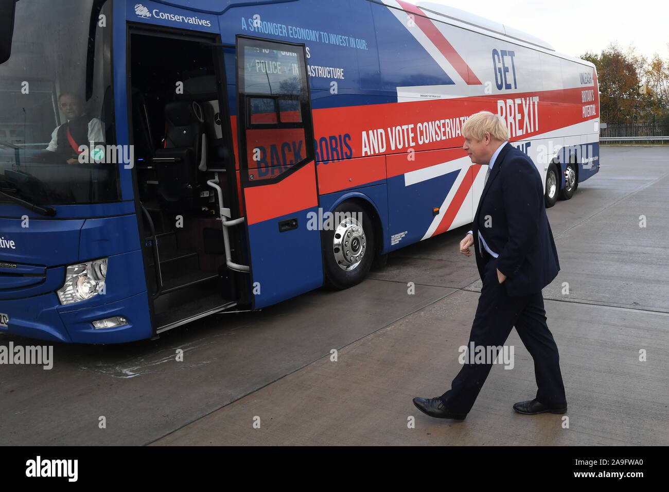 Battlebus boris johnson hi-res stock photography and images - Alamy