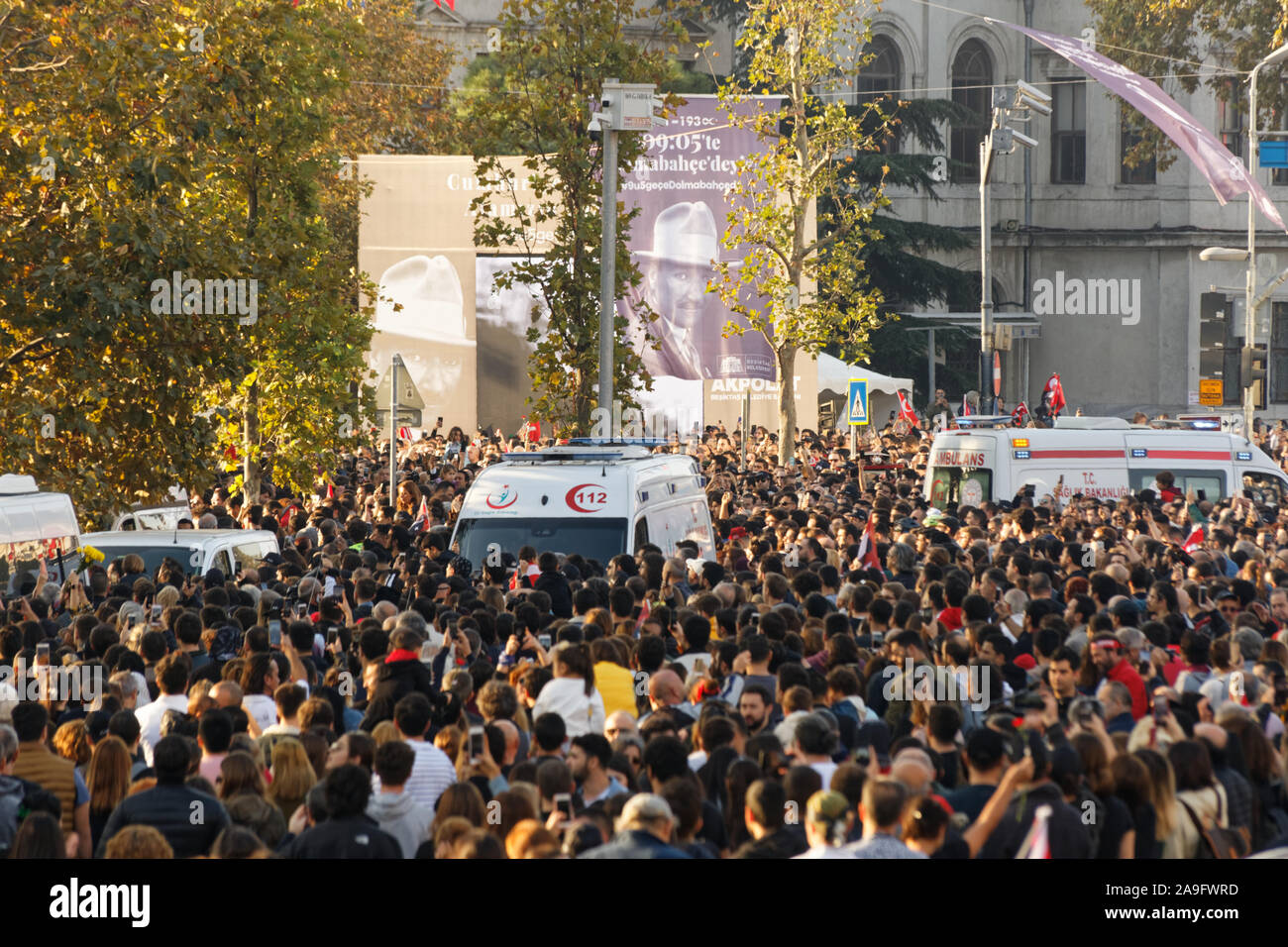 Mustafa kemal ataturk death day anniversary hi-res stock photography ...