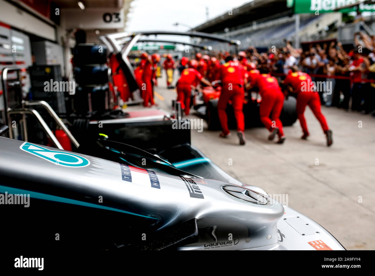 Sao Paulo, Brazil. 14th Nov, 2019. Motorsports: FIA Formula One World ...
