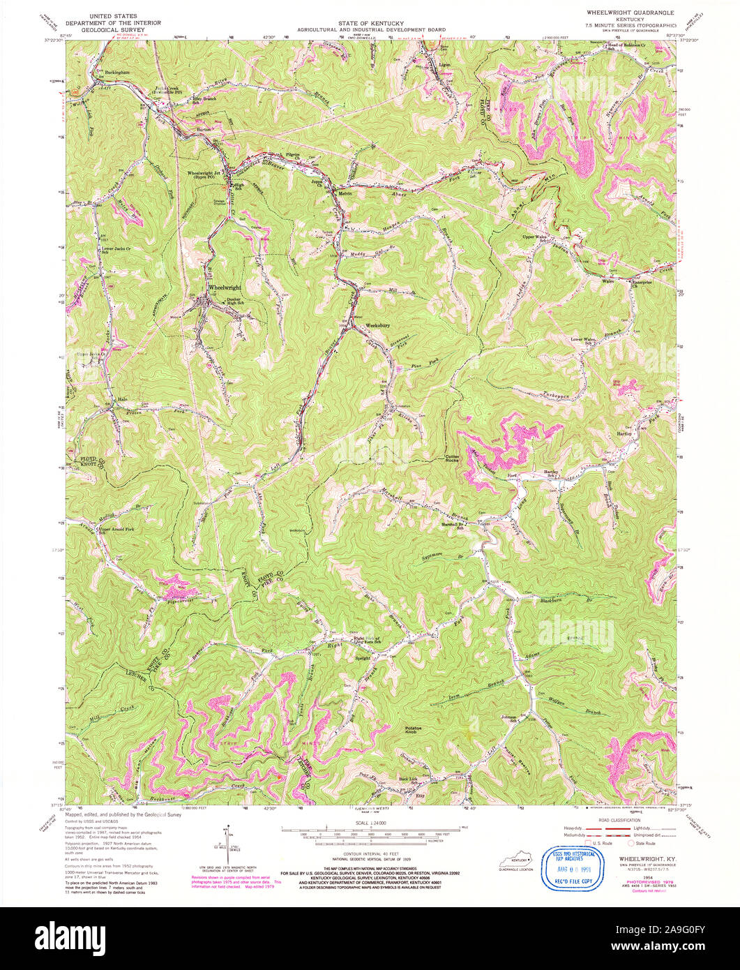 Wheelwright kentucky Cut Out Stock Images & Pictures - Alamy