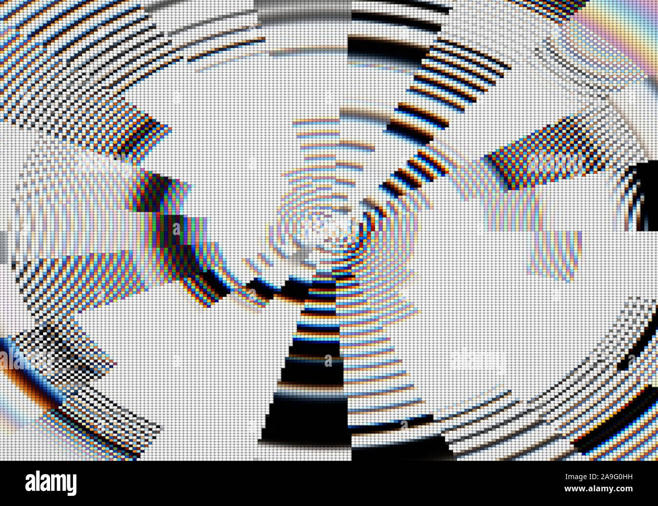 Abstract background with tv grid setting style Stock Photo - Alamy