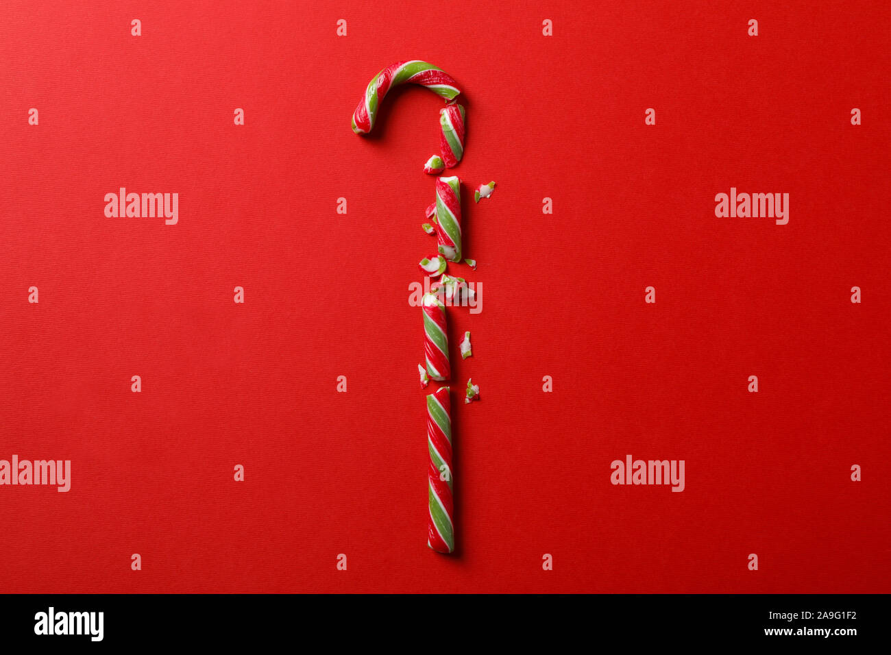 Broken candy cane hi-res stock photography and images - Alamy