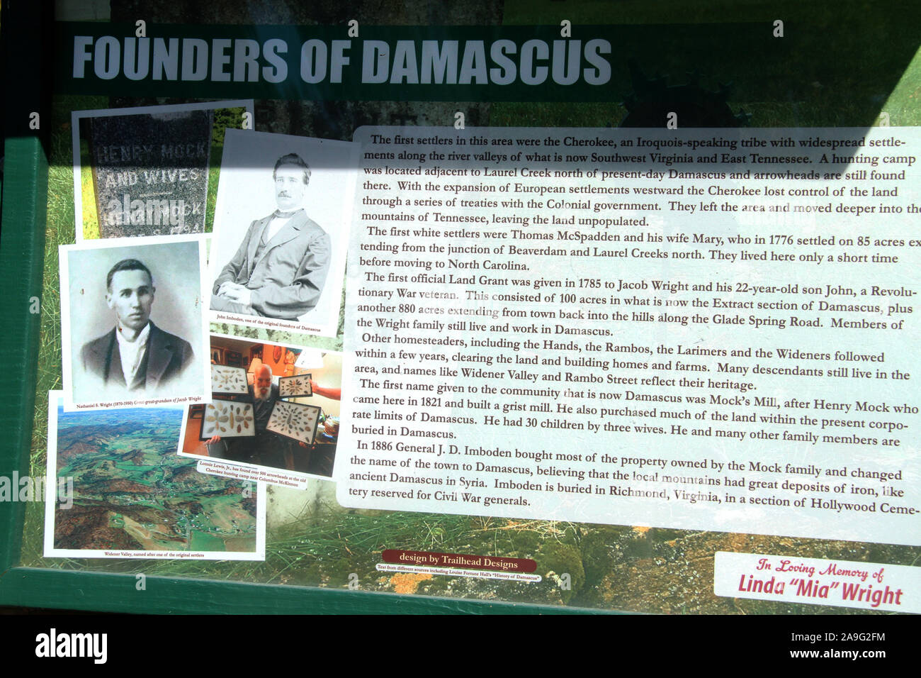 Historical information about the founding of the town in Damascus, VA ...