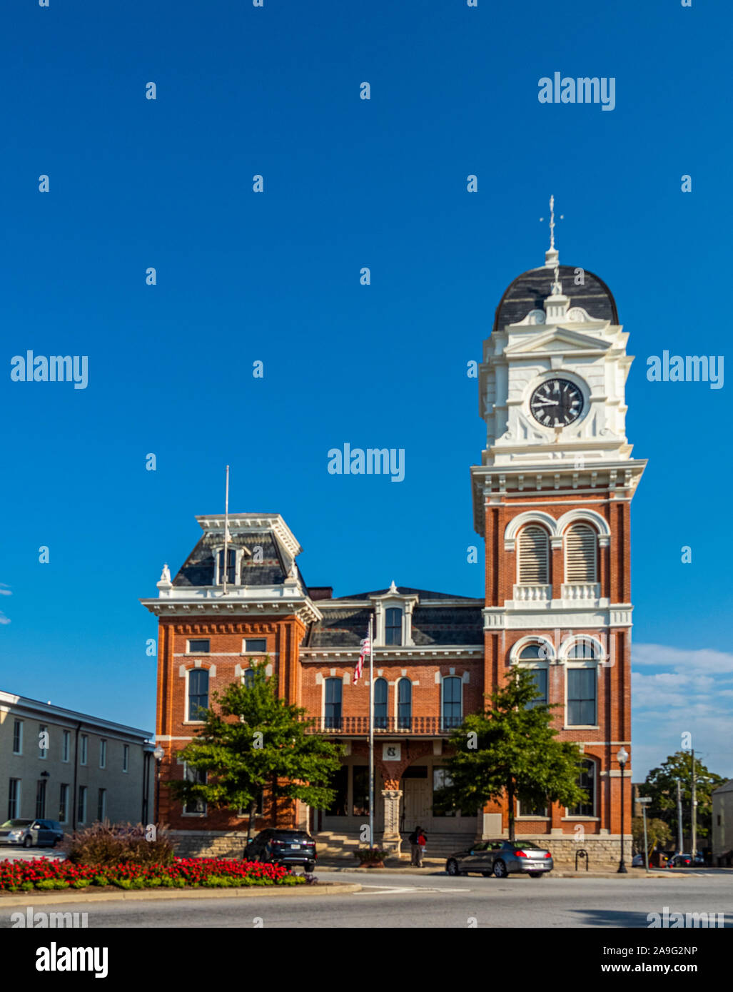Newton County Courthouse in historic downtown Covington Georgia in the ... Newton County Courthouse in historic downtown Covington Georgia in the ...