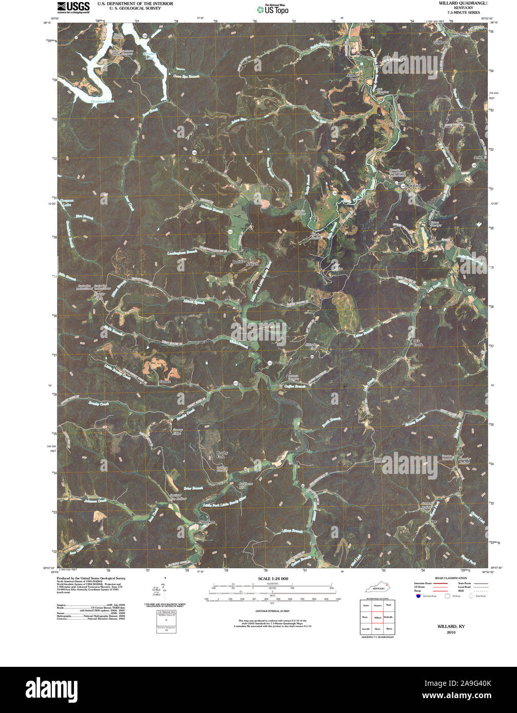 Willard map hi-res stock photography and images - Alamy