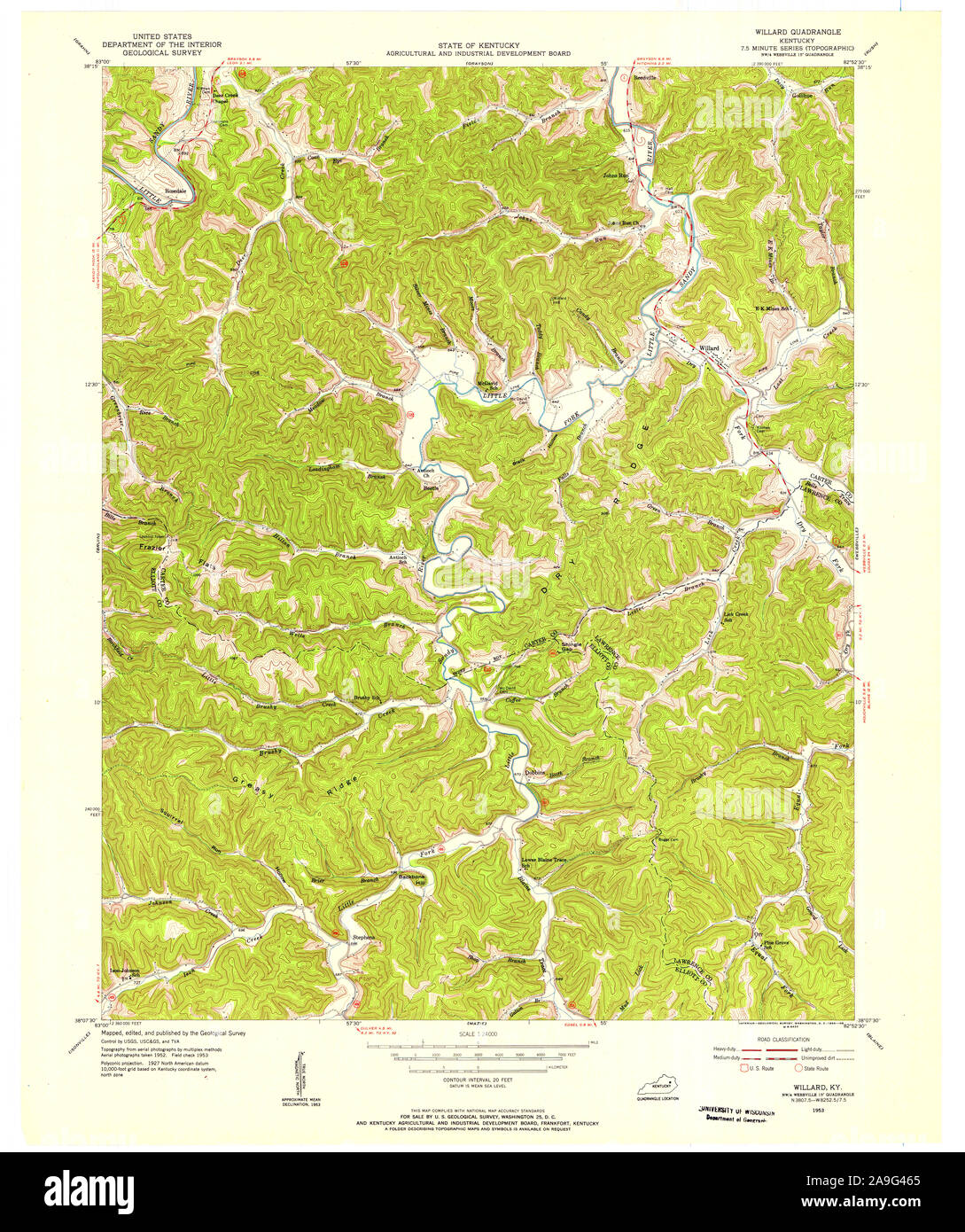 Willard map hi-res stock photography and images - Alamy