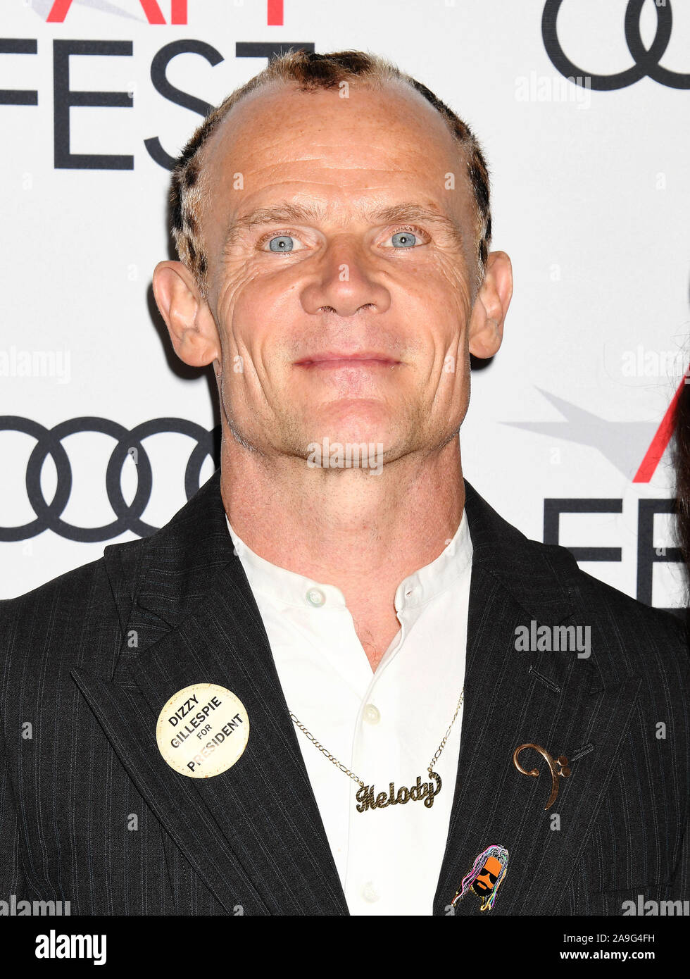 HOLLYWOOD, CA - NOVEMBER 14: Flea attends the "Queen & Slim" Premiere ...