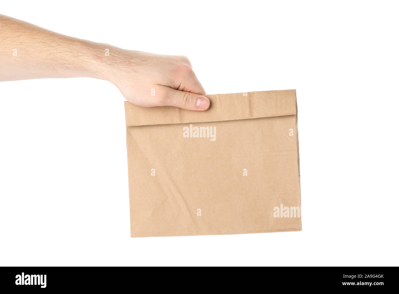 Male hand holds empty hi-res stock photography and images - Alamy