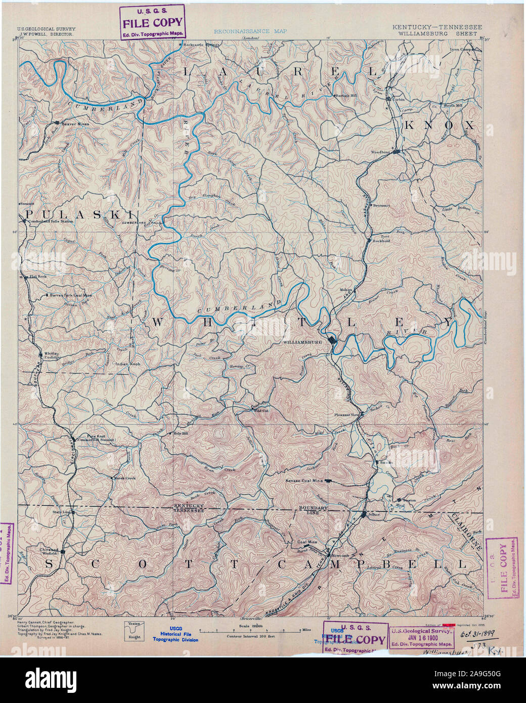 1890 survey map hi-res stock photography and images - Alamy