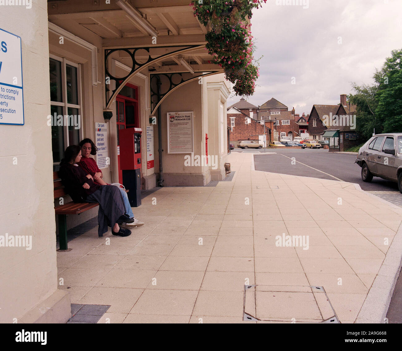 Petersfield Station, 1994, Southern England, UK Stock Photo - Alamy