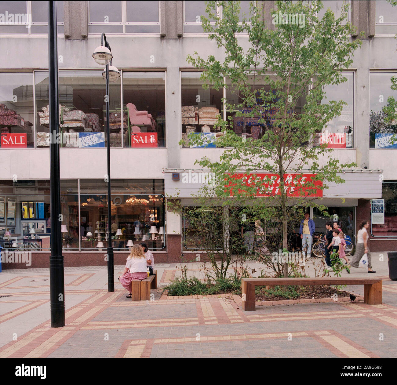 1994 Sutton Town Centre, Surrey, South east England, UK Stock Photo - Alamy