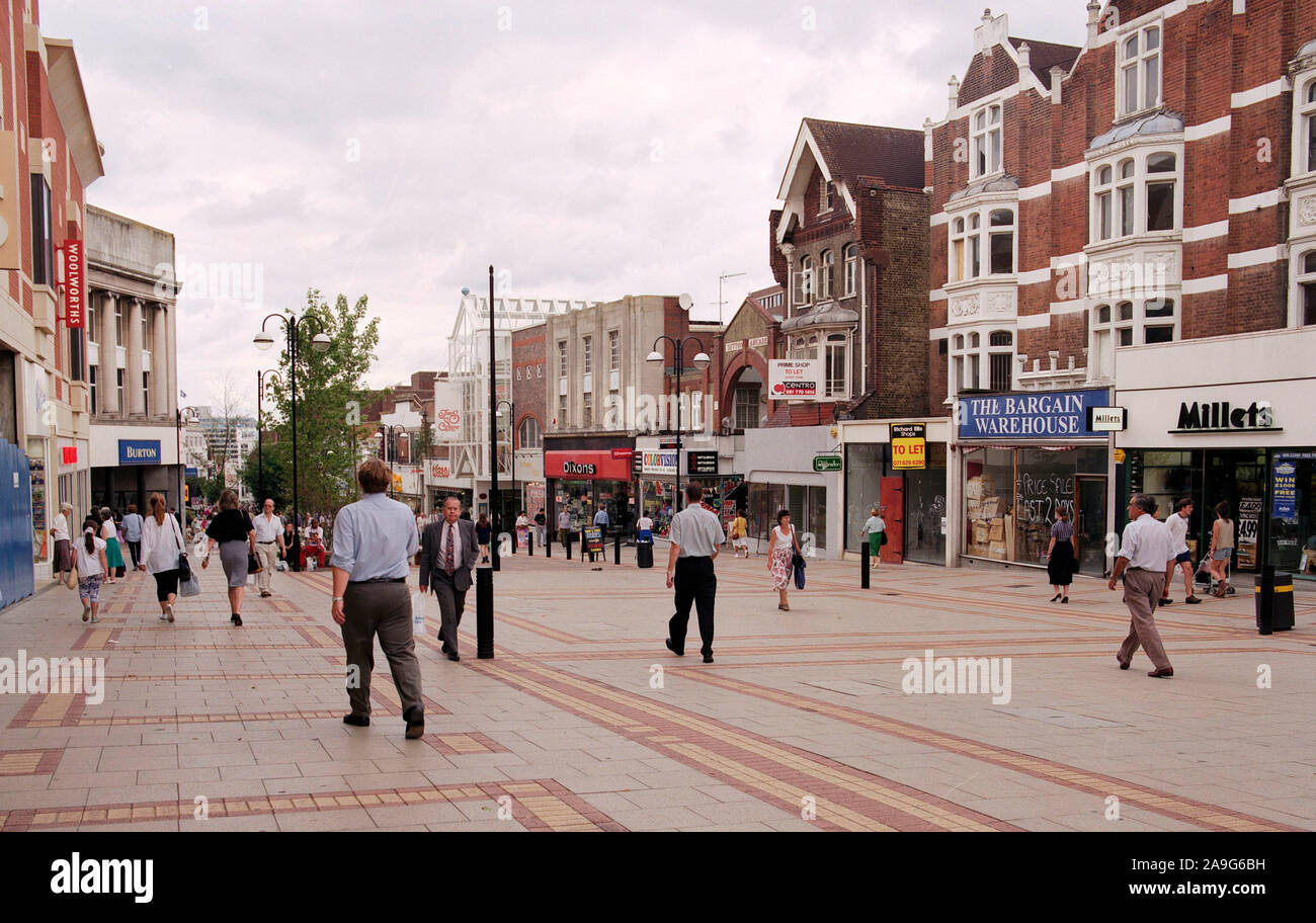 1994 sutton town centre hi-res stock photography and images - Alamy