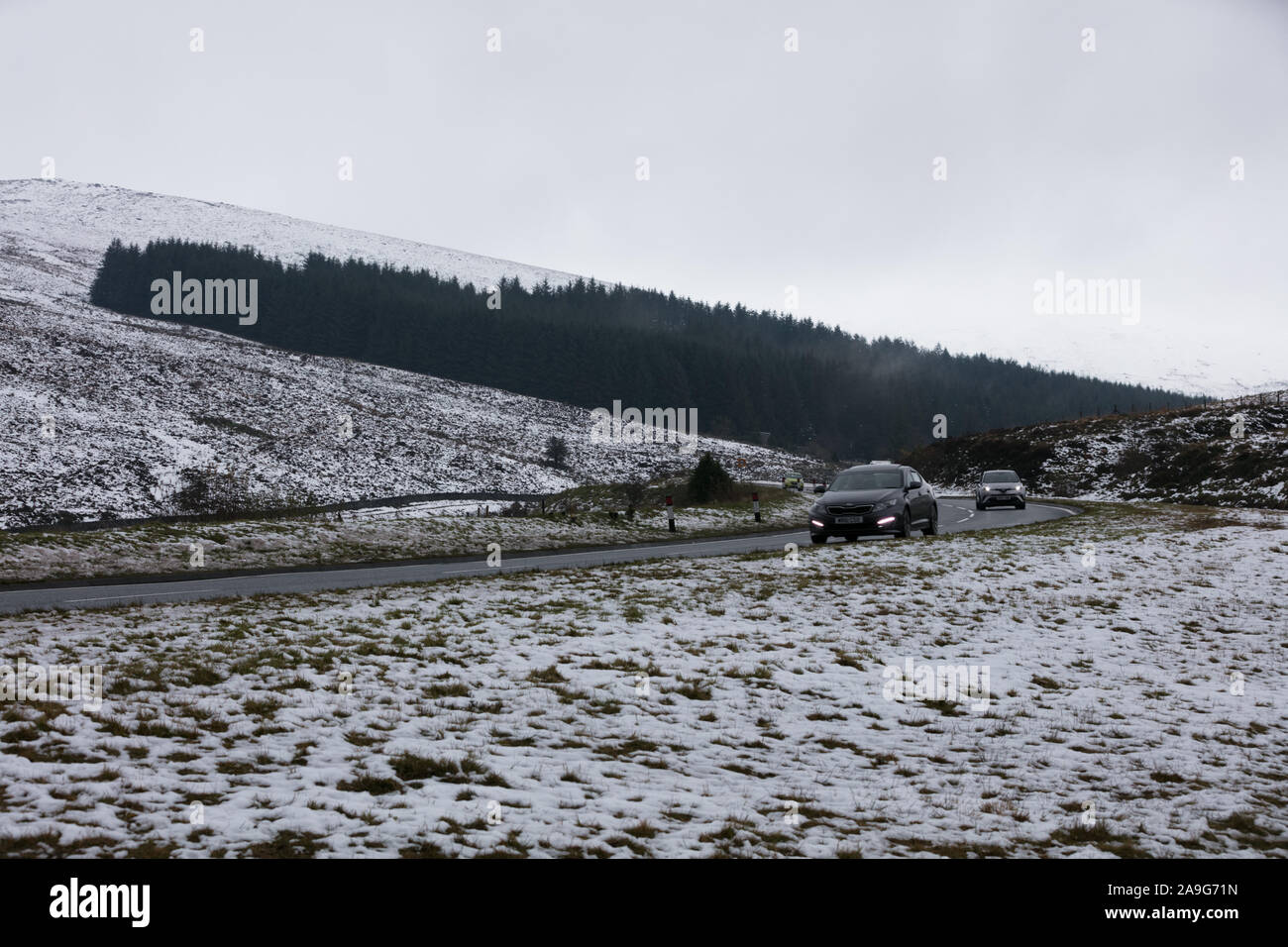 Storey Arms, Brecon Beacons, South Wales, UK. 15 November 2019. UK ...