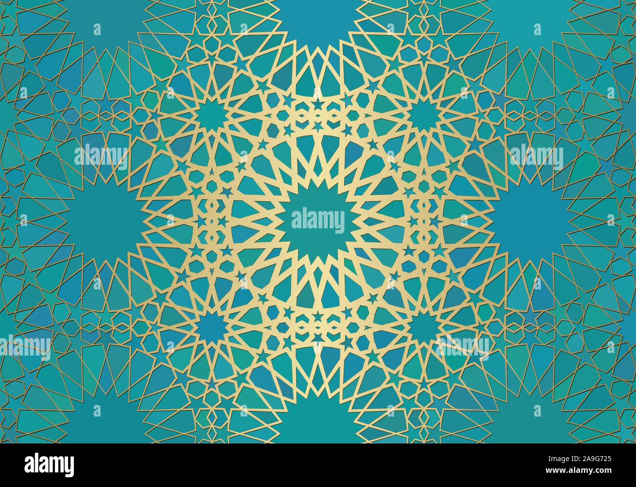 Abstract background with islamic ornament, arabic geometric texture ...