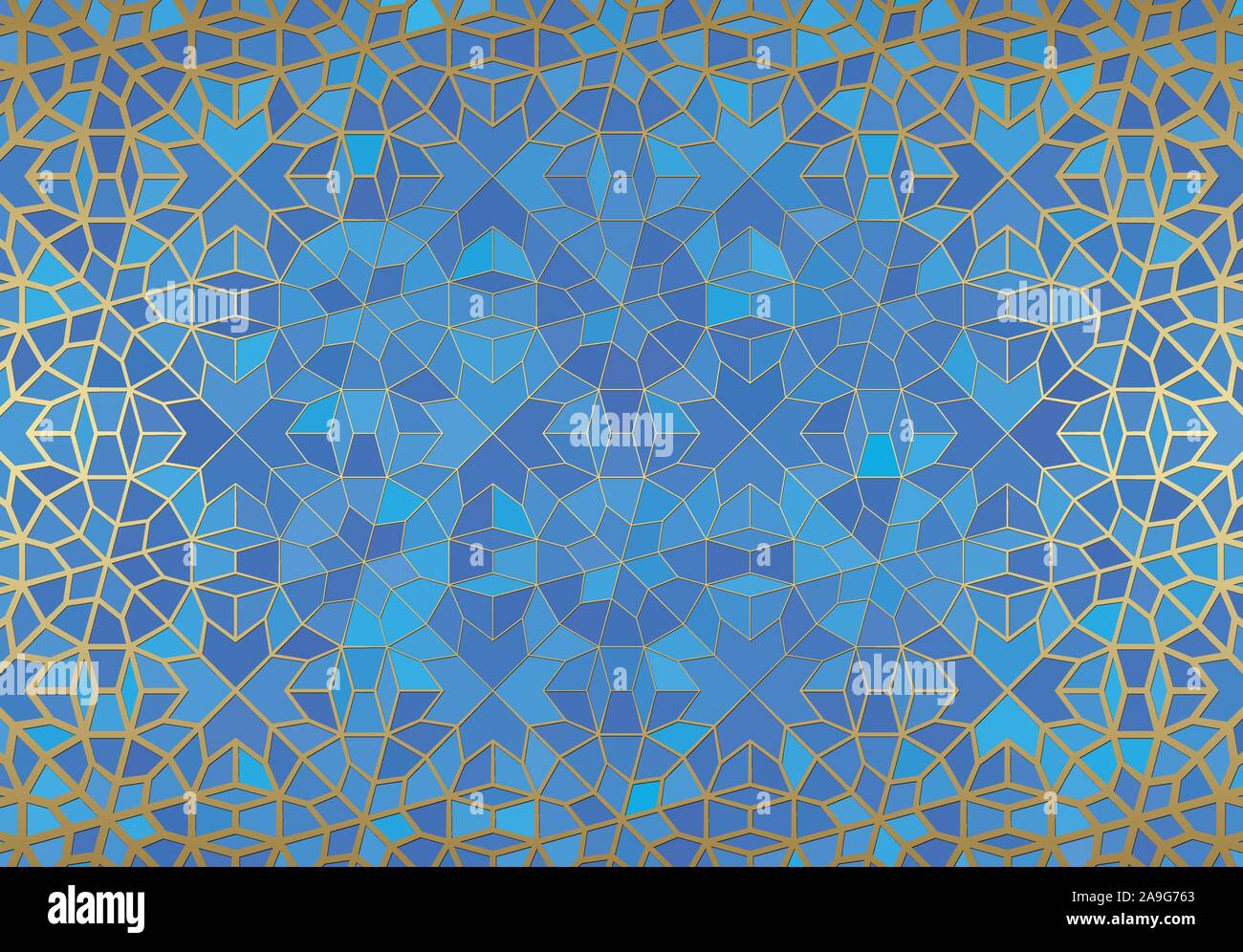 Abstract background with islamic ornament, arabic geometric texture ...