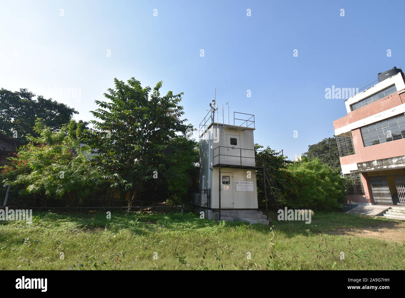 Continuous Ambient Air Quality Monitoring Station (CAAQMS) at the Birla ...
