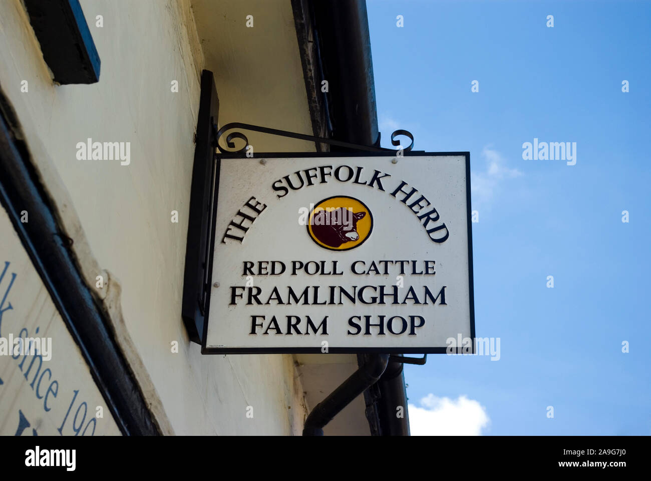 Farm Shop Sign Stock Photo - Alamy