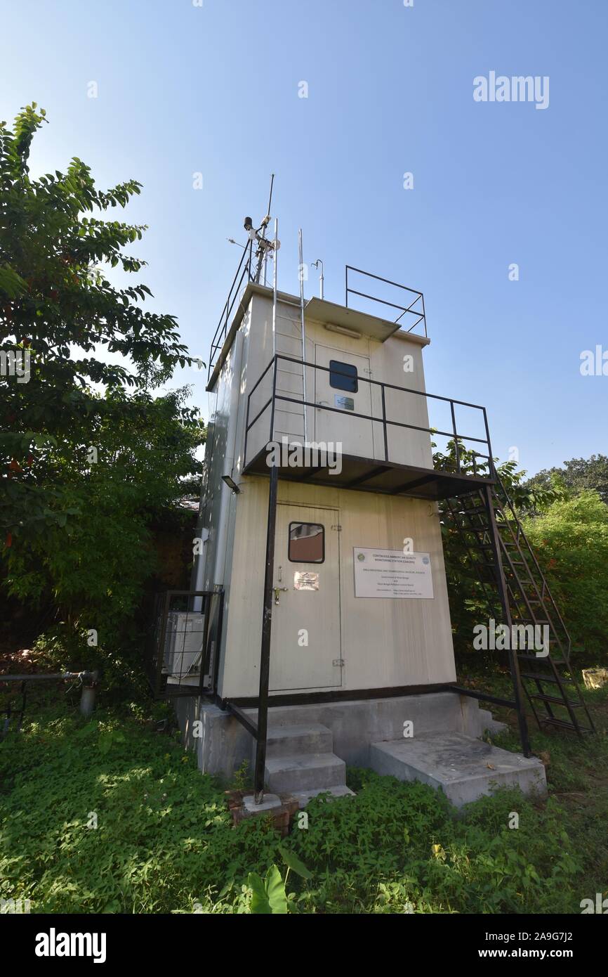 Continuous Ambient Air Quality Monitoring Station (CAAQMS) at the Birla ...