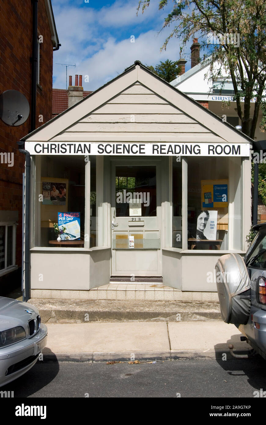 Christian Science Reading Room Stock Photo - Alamy