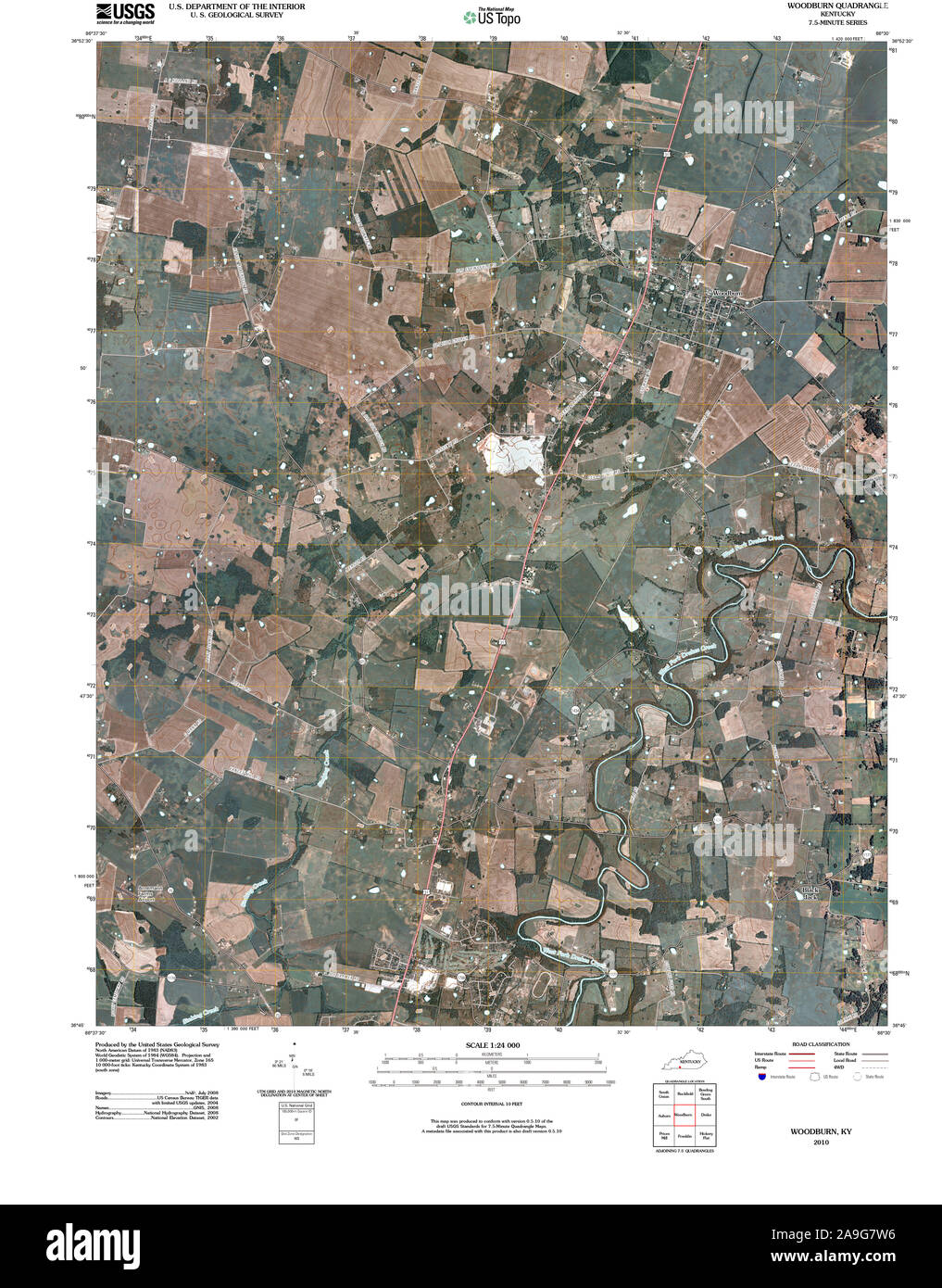 Map of woodburn hi-res stock photography and images - Alamy