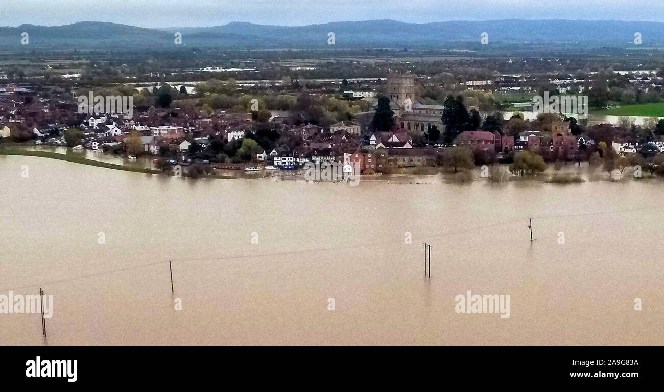 Flooding near tewkesbury hi-res stock photography and images - Alamy