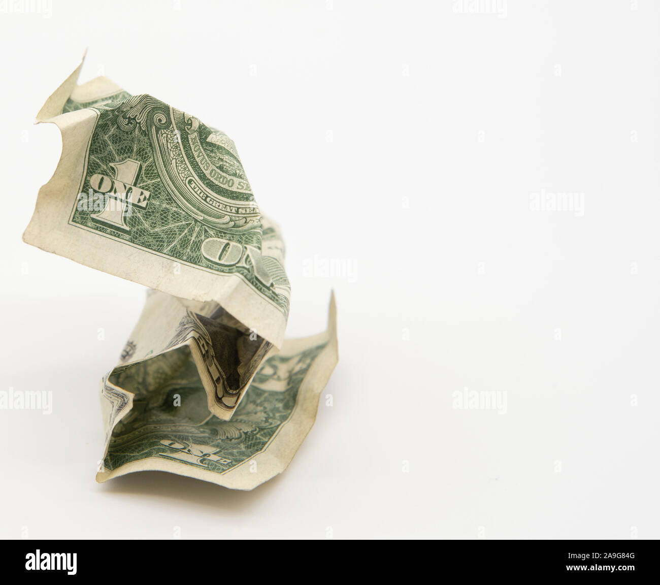 Crumpled difficulties hi-res stock photography and images - Alamy