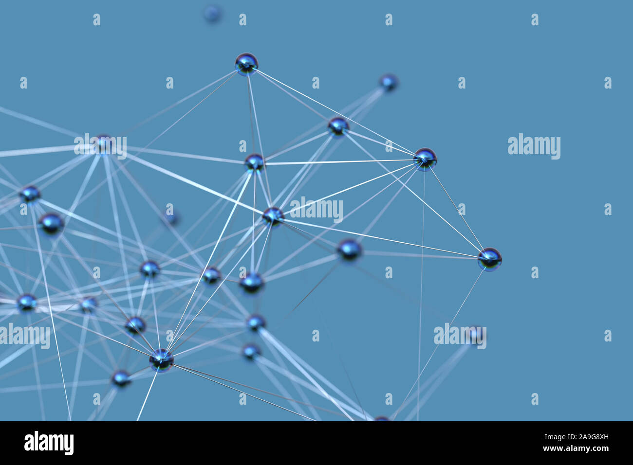 abstract molecular structure Stock Photo - Alamy