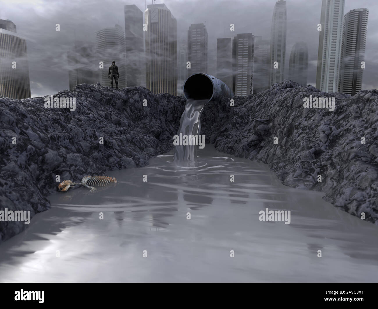 Waste spills hi-res stock photography and images - Alamy