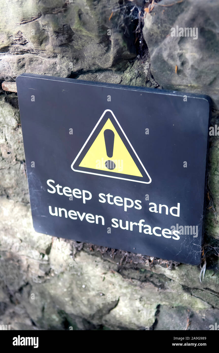 Steep steps and uneven surfaces hi-res stock photography and images - Alamy