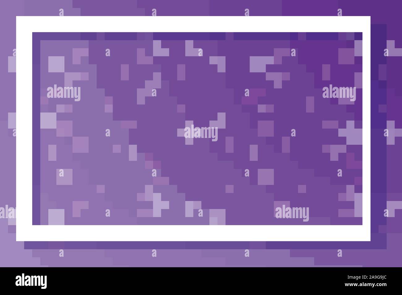 Background template with purple frame illustration Stock Vector Image ...