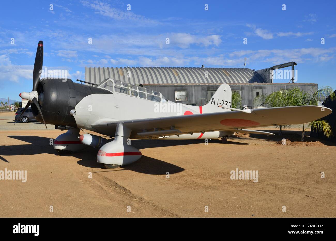 BT-13A Japanese Aichi D3A “Val” replica Stock Photo - Alamy