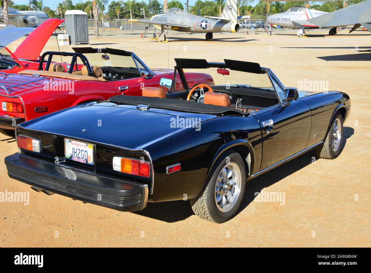 Jensen Healey convertibles Stock Photo - Alamy