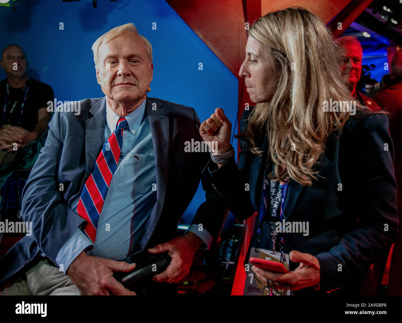 Broadcast booth hi-res stock photography and images - Alamy