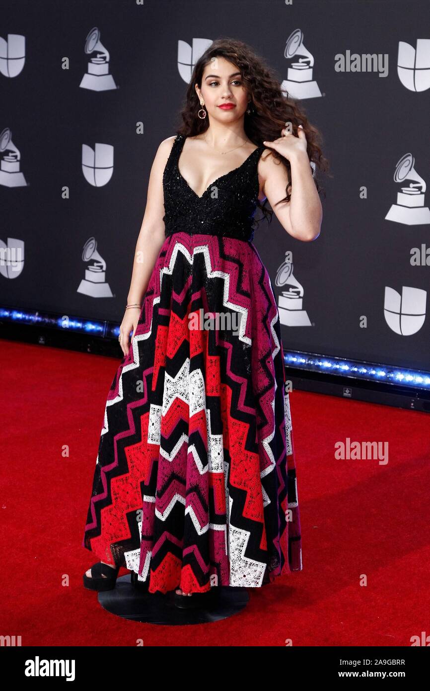 Las Vegas, NV, USA. 14th Nov, 2019. Alessia Cara at arrivals for 20th ...