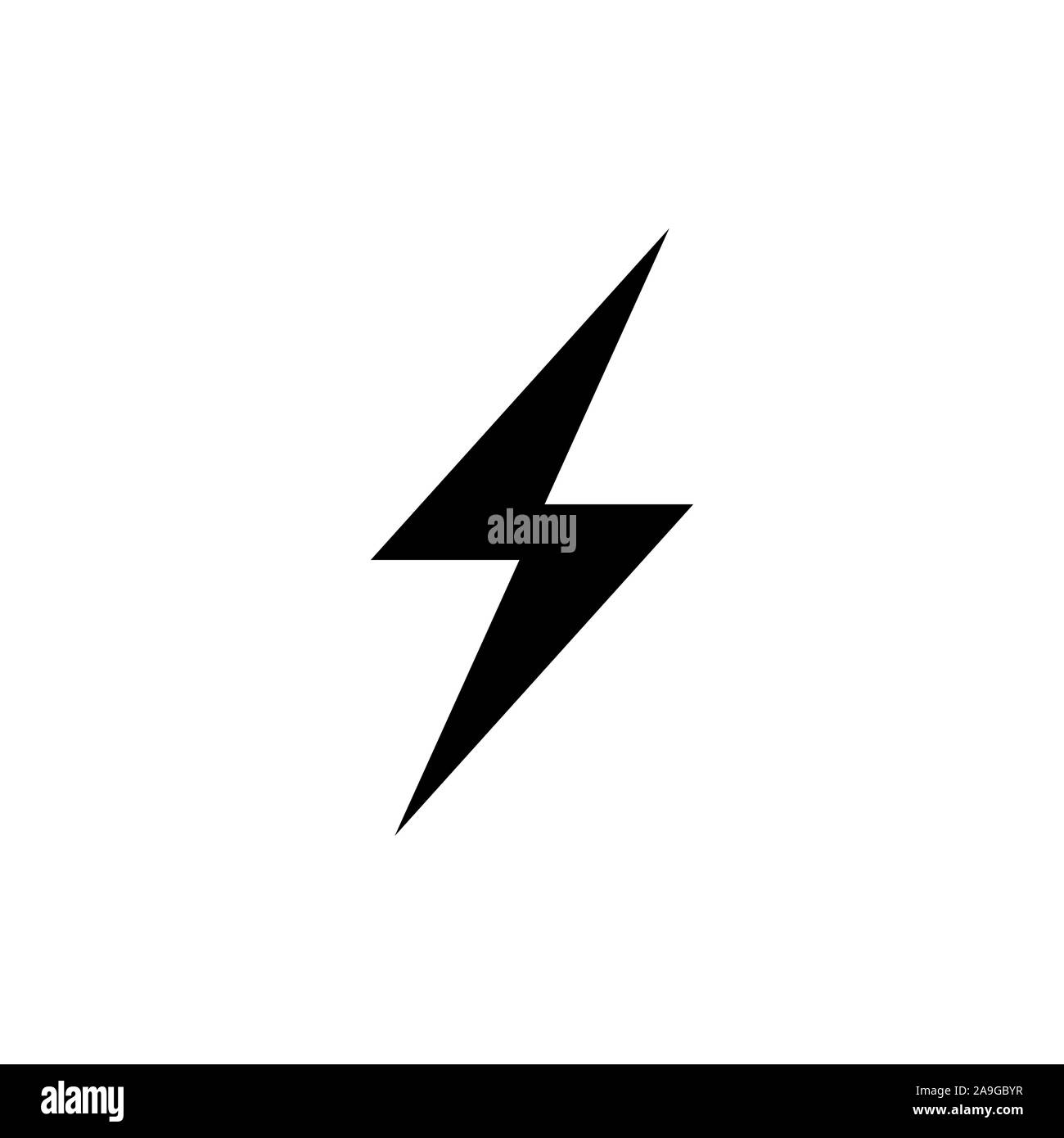 Flash icon simple design Vector eps10 illustration Stock Vector Image ...