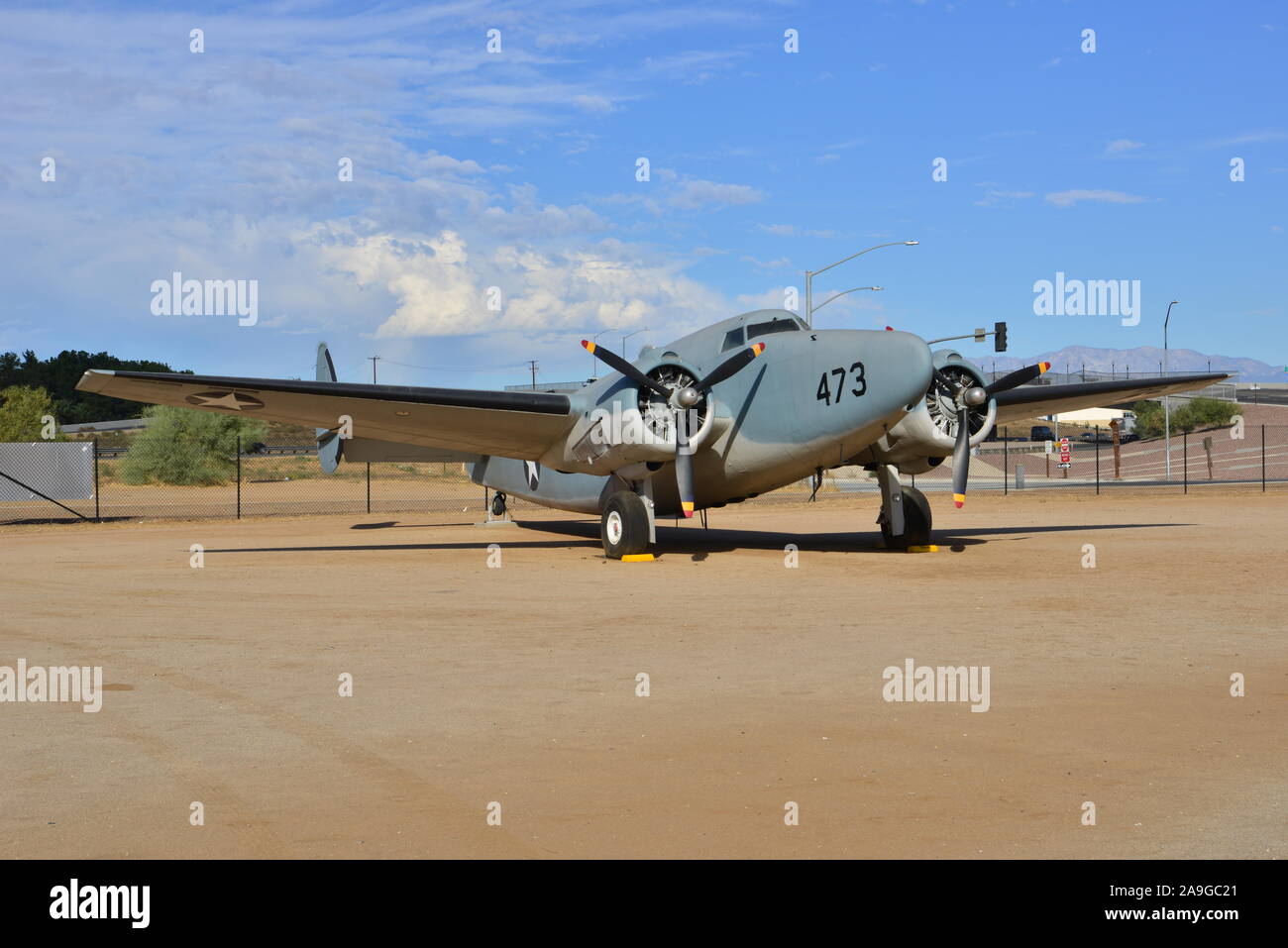 Lockheed R5O-5 Lodestar Stock Photo - Alamy