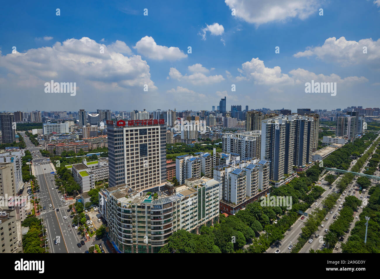 Birds eye view city and park hi-res stock photography and images - Alamy
