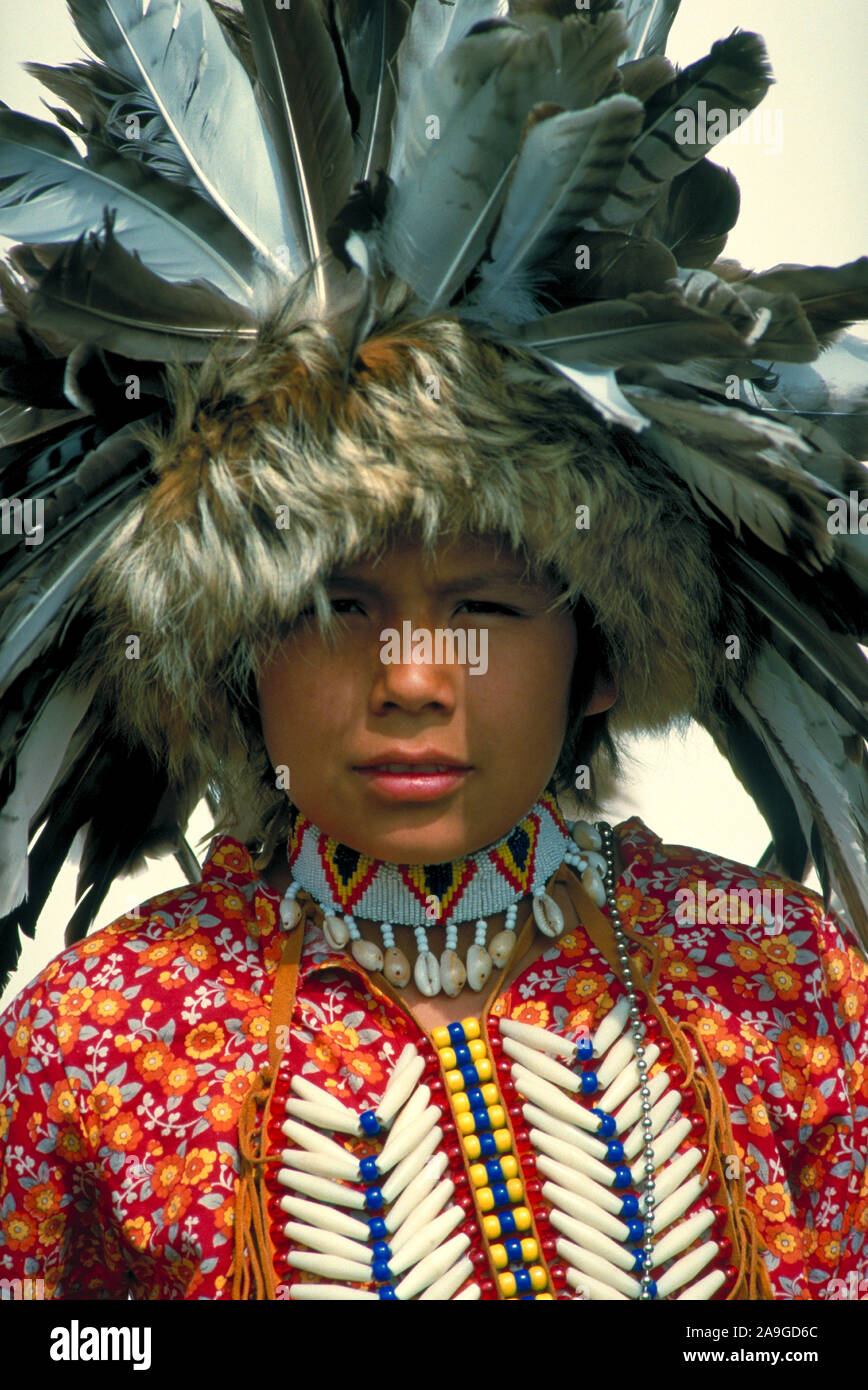 Sioux beim Pow-Wow im Kahnawake Reservat bei Calgary, Alberta, Kanada ...